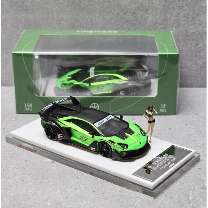 Jual Time Micro LBWK Lamborghini Aventador LP 700-4 GT EVO #53 Figure ...