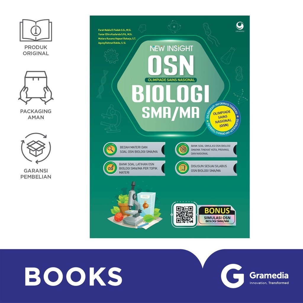 Jual Buku New Insight Olimpiade Sains Nasional (OSN) Biologi SMA/MA | Shopee Indonesia