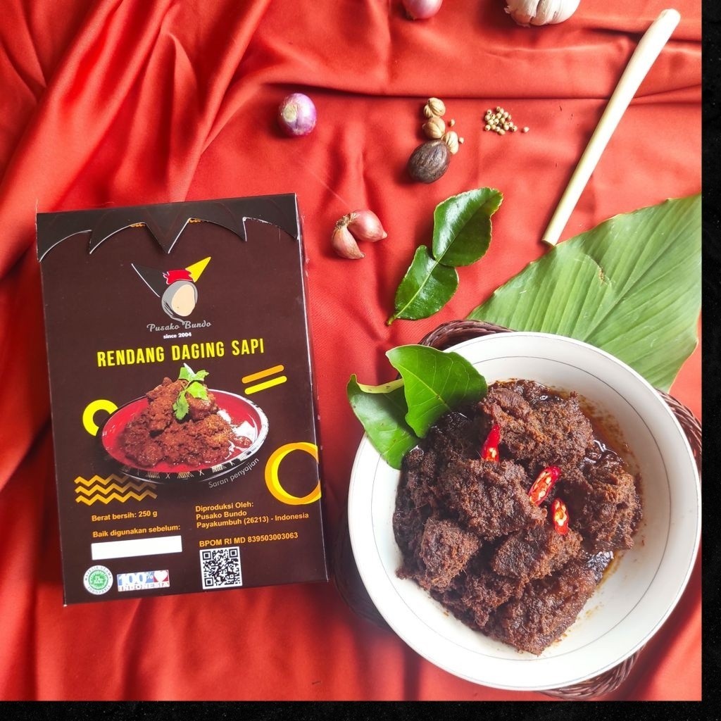 Jual Rendang Daging Sapi Basah Pusako Bundo | Shopee Indonesia
