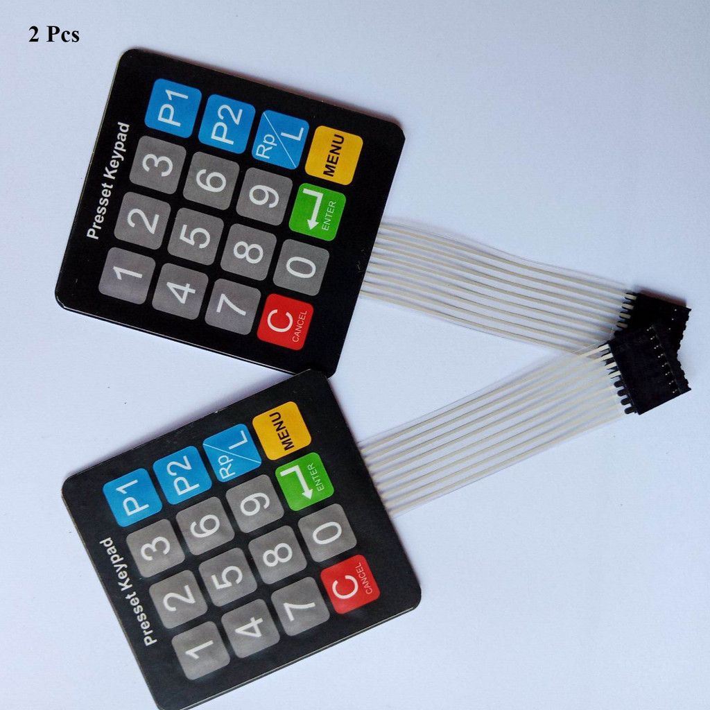 Jual Paket 2 Pcs Tombol Keyped Best Preset Pom Mini Model Terbaru Keypad Pertamini Digital