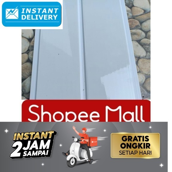 Jual plafon pvc polos plafon putih polos | Shopee Indonesia