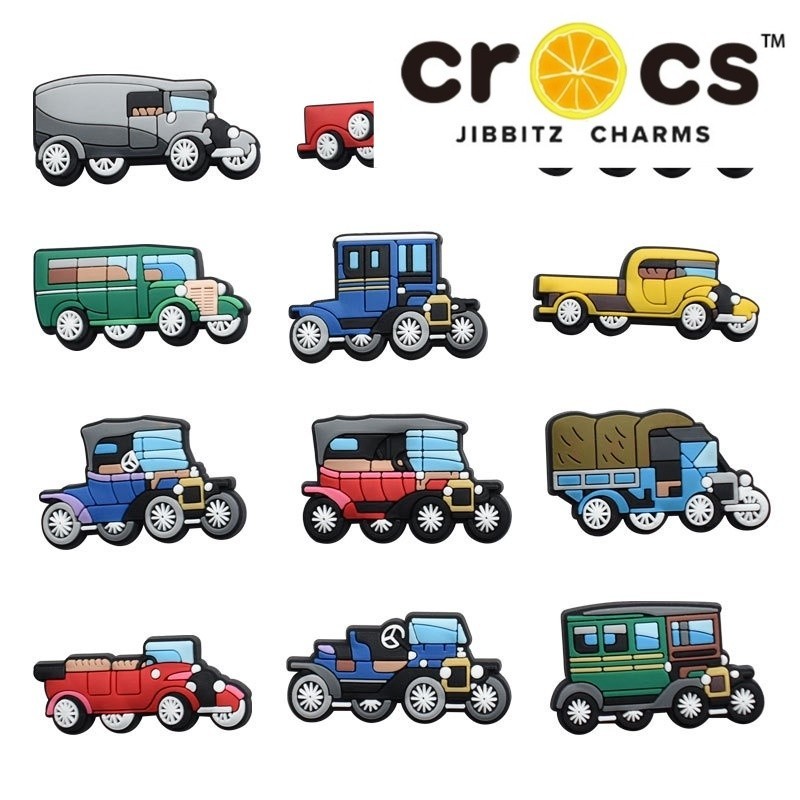 Jual Crocs Jibbitz 241 Pin Sandal Mobil Jadul Hiasan Sendal Flat Flip ...