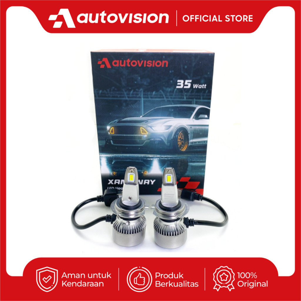 Jual Headlamp/Foglamp Mobil Autovision LED Xandway 12V (9-30V) 35 Watt ...