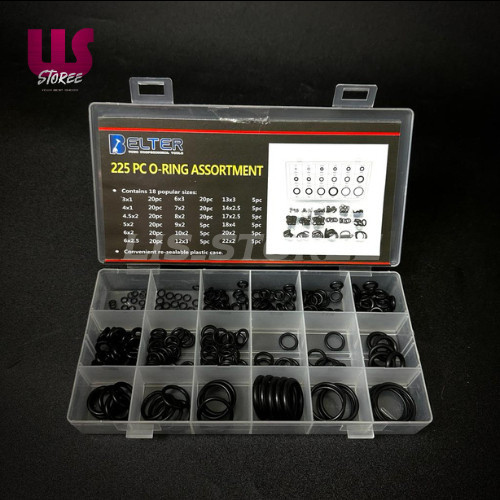 Jual Karet Seal O Ring isi 225 pcs Belter Seal ring dan box | Shopee Indonesia