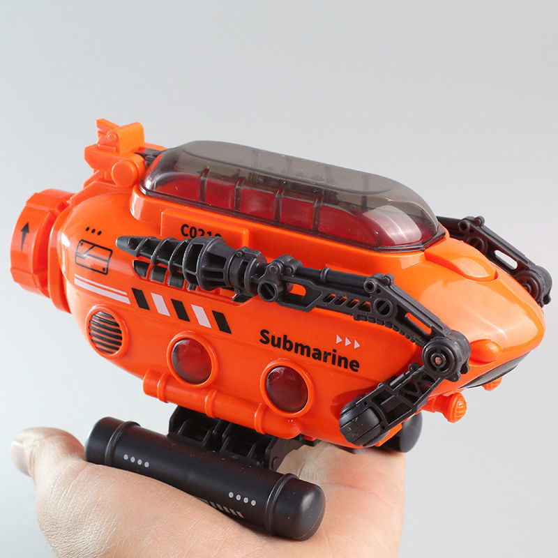 Jual Mainan Kapal Selam Mekanis Kontrol Daya Anak-anak Berputar Model Kapal Selam Hiu | Shopee ...