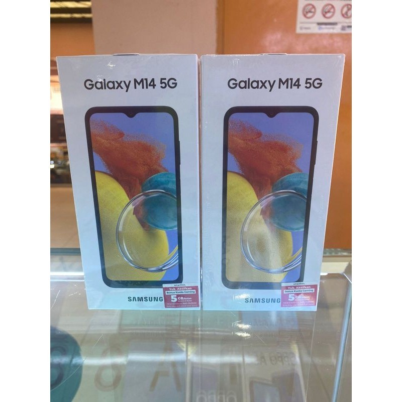 Jual SAMSUNG GALAXY M14 5G RAM 4/64 6/128 GARANSI RESMI | Shopee Indonesia
