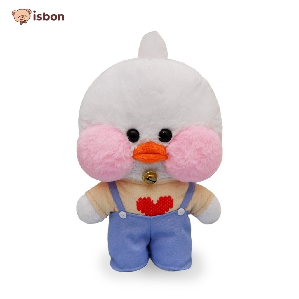 Jual Boneka Bebek Fun Duck Lucu Warna Putih Menggemaskan Pipi Merah ...