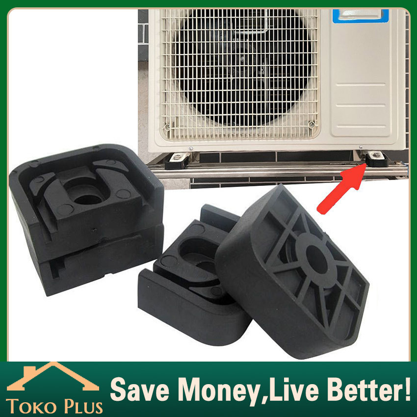 Jual 4Pcs Karet Peredam Dudukan AC Split Outdoor Anti Getar Karet ...