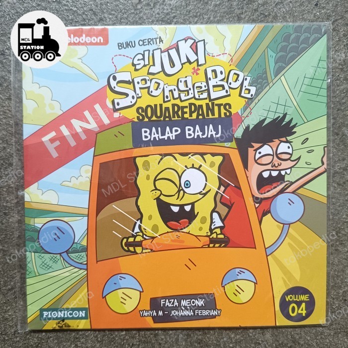 Jual Elek Media - Buku Cerita Si Juki X Spongebob SquarePants - Vol. 4 ...