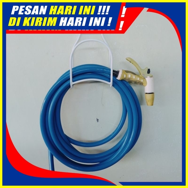 Jual (H95) Rak Tempat Selang Besi GANTUNGAN SELANG AIR BESI TEBAL KUAT ...