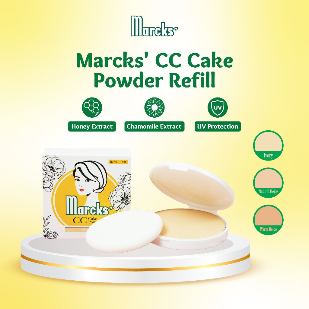 Jual Marcks' CC Cake Powder Refill | Shopee Indonesia