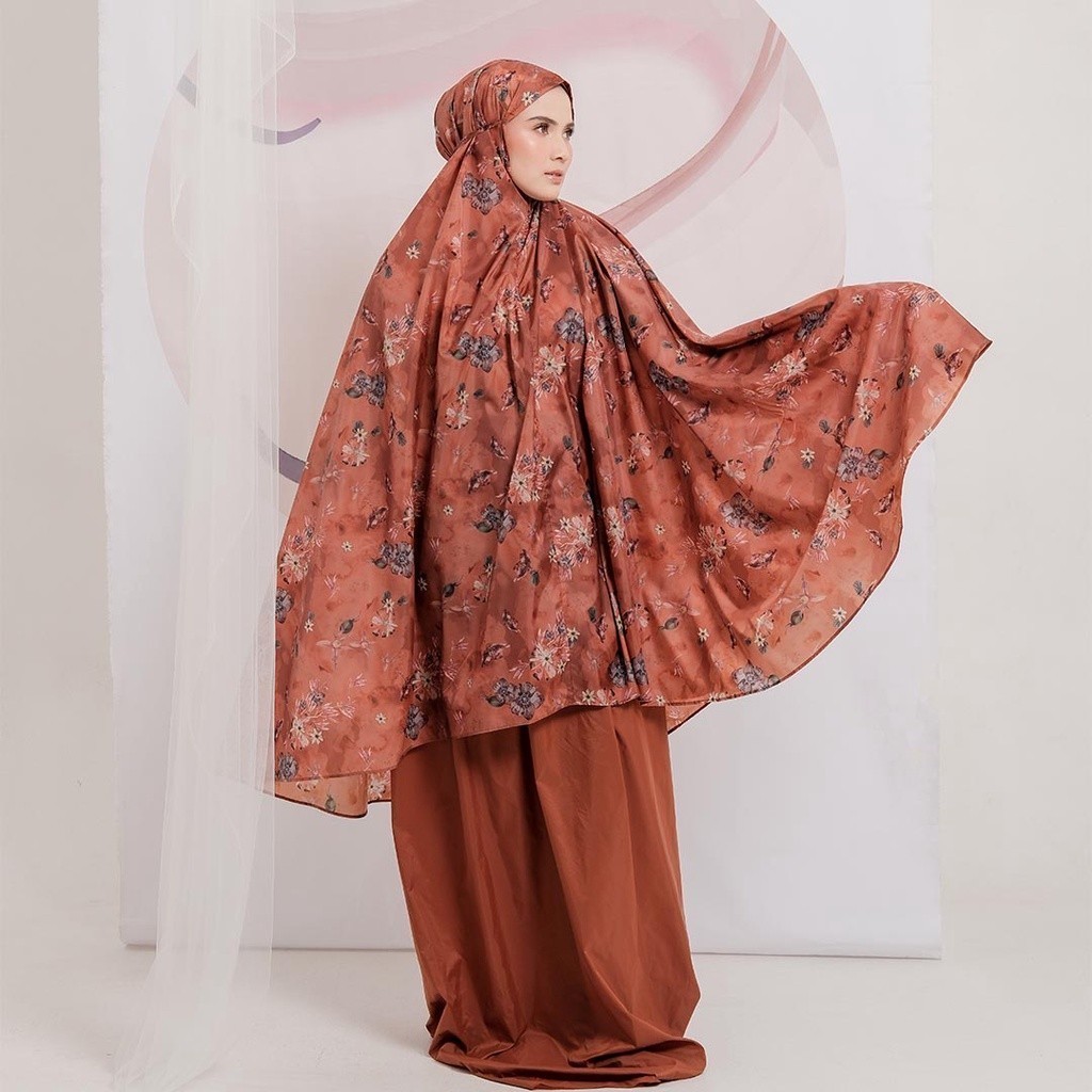 Jual Mukena Mini Alif Aquafleur Collection Parasut Premium Korea Travel ...