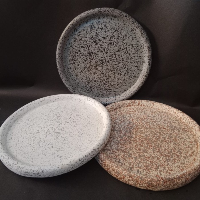 Jual tatakan pot teraso, alas pot gerabah 20 cm | Shopee Indonesia