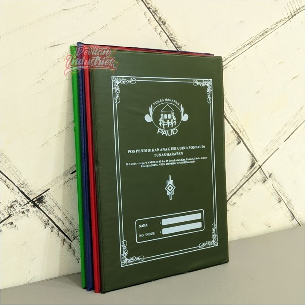 Jual COVER RAPORT CUSTOM SABLON IJAZAH SABLON DESAIN GRATIS IJAZAH PAUD ...