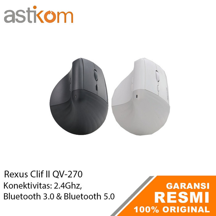Jual Mouse Office Rexus Clif II QV-270 Wireless Bluetooth | Shopee ...