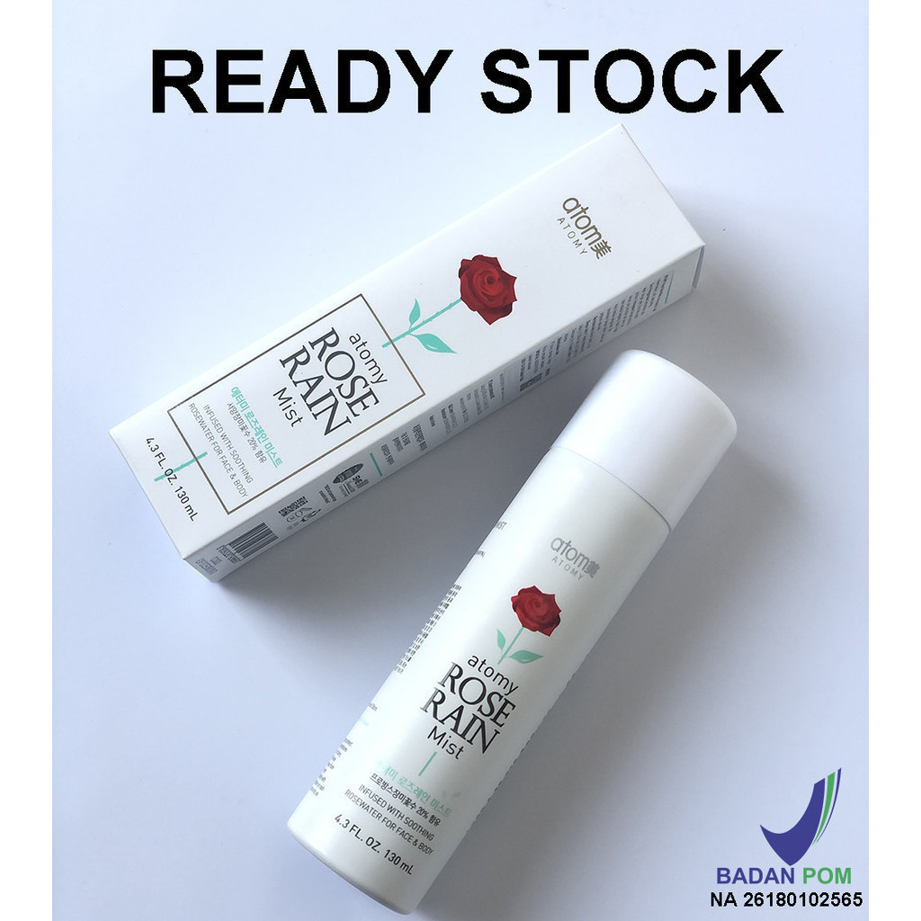Jual ATOMY Rose Rain Mist Original 130ml | face mist | setting spray ...