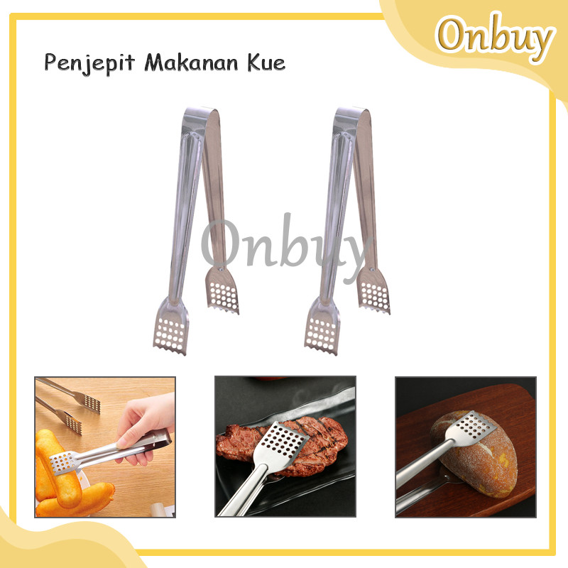 Jual Makanan Stainless Steel / Pencapit Gorengan dan Kue Stainless ...