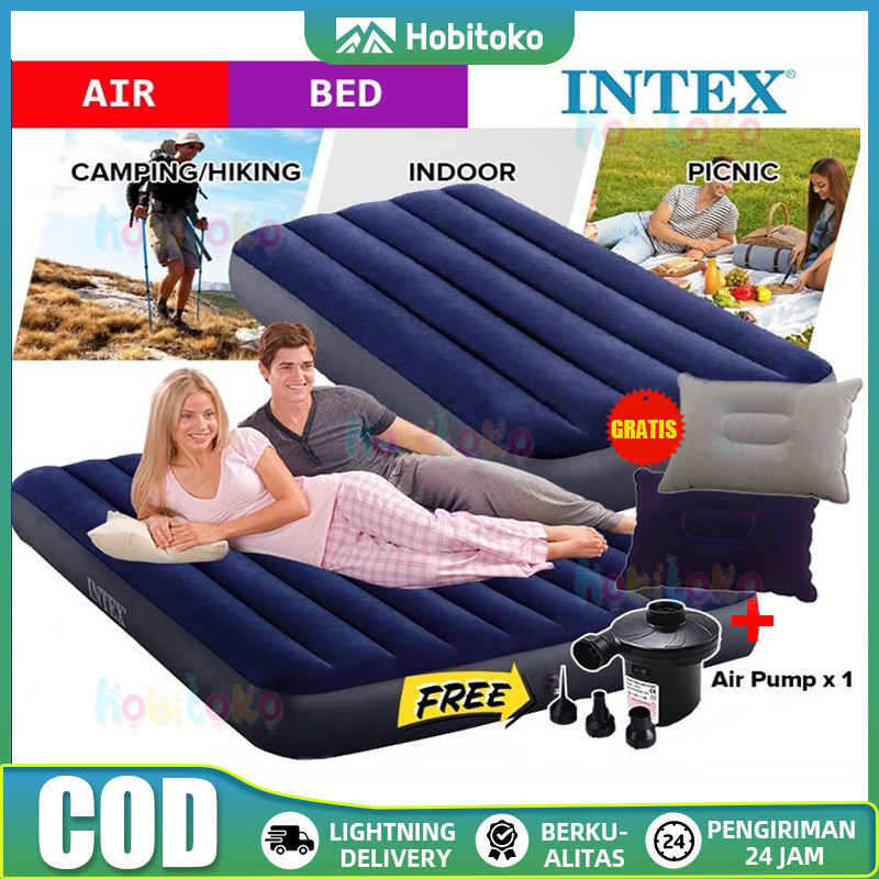 Jual 【Hadiah】 Kasur Udara Bestway/Kasur Udara Lipat/Kasur Camping/Kasur ...