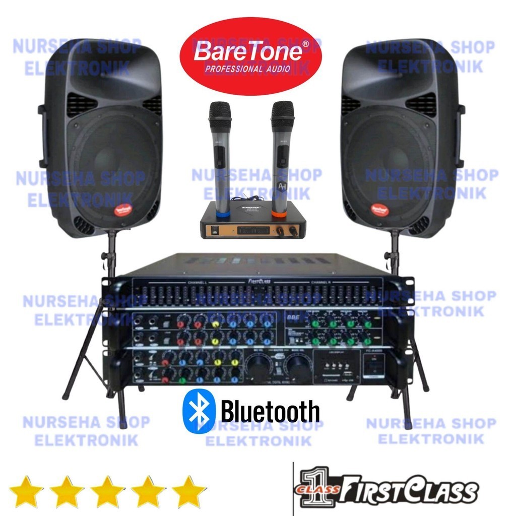 Jual Paket sound system cafe live musik akustik outdoor indoor BARETONE ...