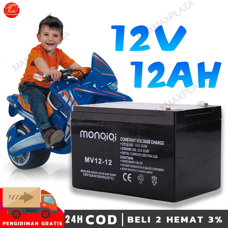 Jual Aki Kering Sprayer Elektrik 12V 12AH/8AH+ 1Charger KANEDA/Baterai Alat Semprot Hama/aki ...