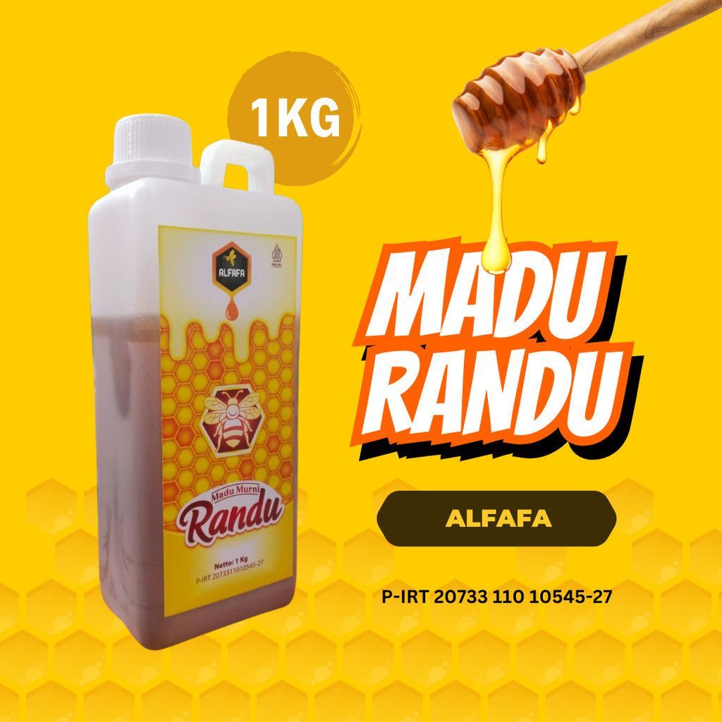 Jual Madu Randu 1 Kg - Alfafa | Minuman Herbal Alami Kesehatan Tubuh ...