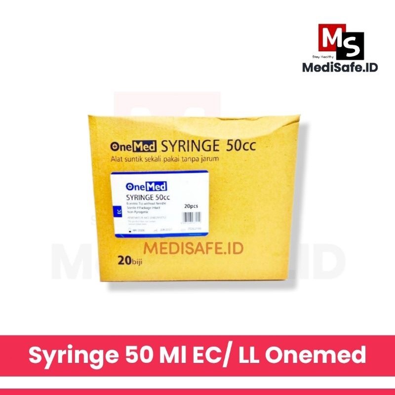 Jual DISPOSABLE FEEDING SYRINGE 50 CC KATETER TIP SPUIT (SONDE) / BOX ...