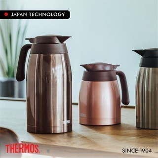 Jual Thermos Vacuum Insulated Stainless Carafe-Dark Brown 2L (TTB-2000-DBW) | Shopee Indonesia