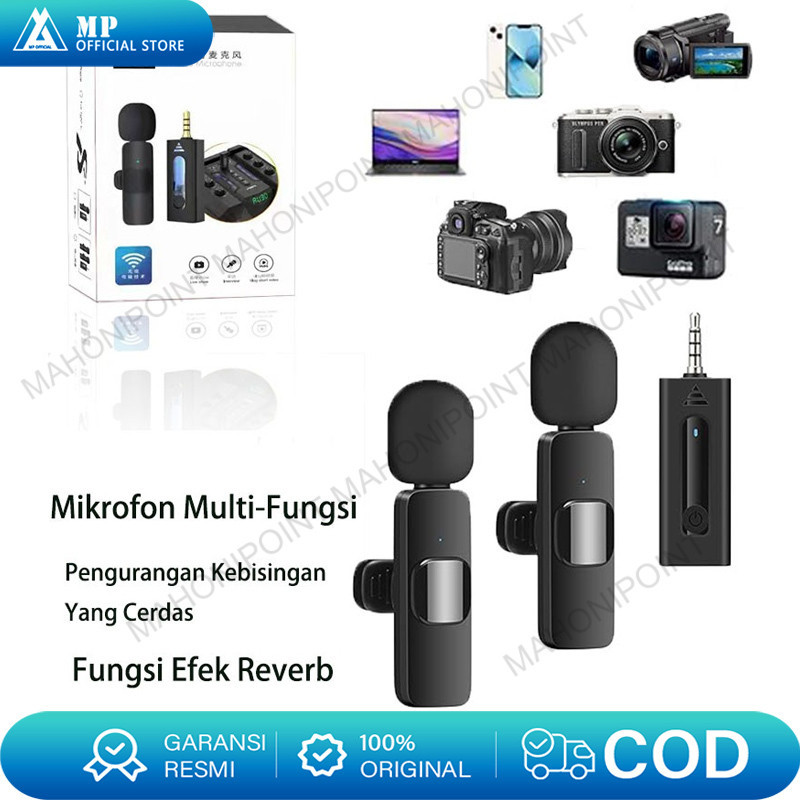 Jual Mikrofon Nirkabel Lavalier Mic Portabel Audio Video pembuatan ...