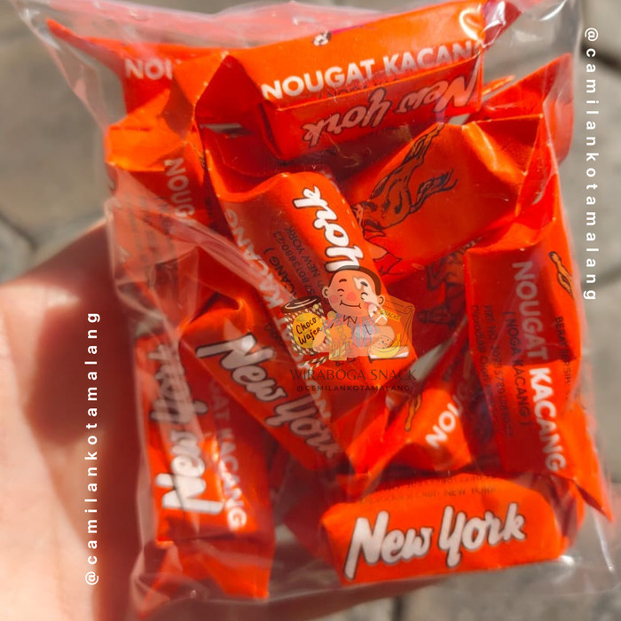 Jual Permen Nougat New York Jadul Ecer - Permen Jadul/ Permen kacang ...