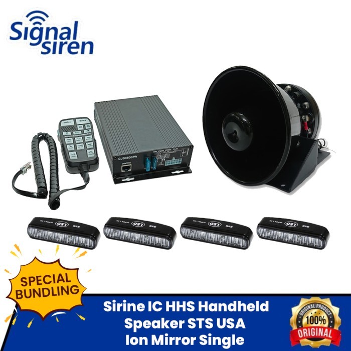 Jual PAKET INSTALASI IC Whelen HHS Handheld + STS USA + Strobo Ion ...