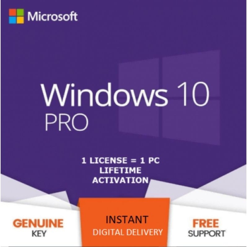 Jual Promo Windows 10 Pro License Lifetime Original | Shopee Indonesia