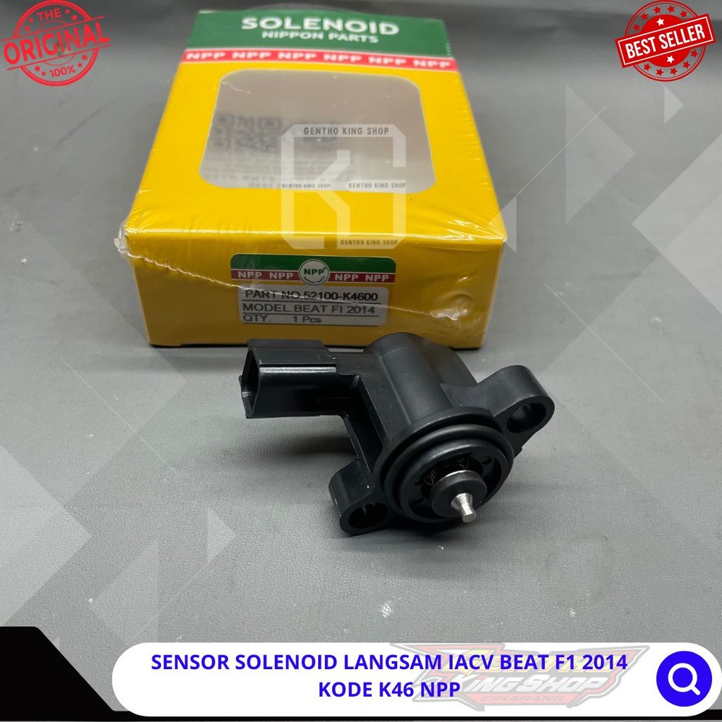 Jual SENSOR SOLENOID LANGSAM IACV MOTOR HONDA BEAT F1 2014 KODE K46 NPP ...