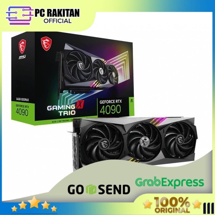 Jual MSI GeForce RTX 4090 GAMING X TRIO 24G | 24GB GDDR6X | Shopee ...