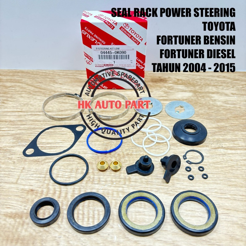 Jual SEAL RACK POWER STEERING KIT BAWAH FORTUNER BENSIN DIESEL 2004 ...