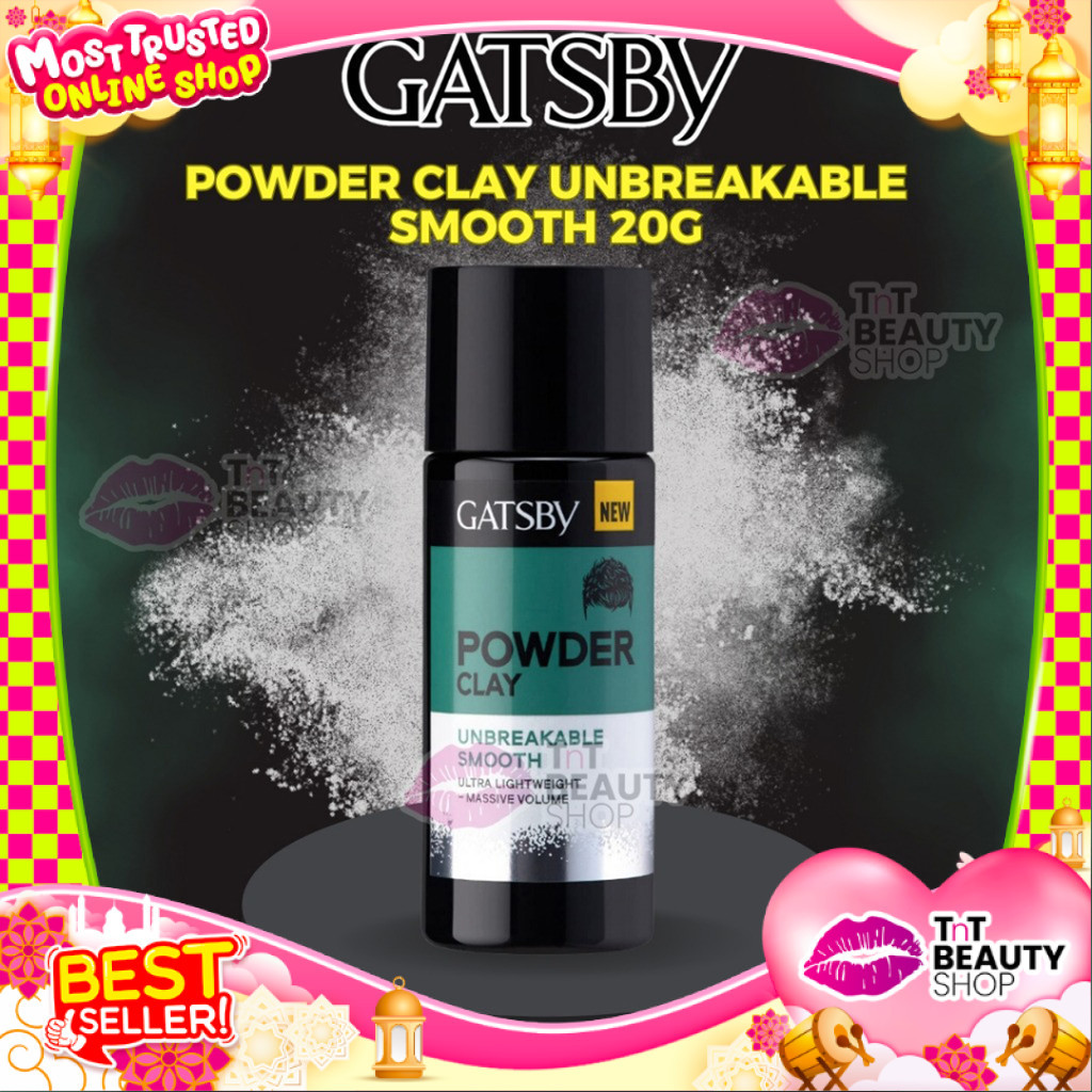 Jual GATSBY Powder Clay Unbreakable Smooth 20g | TnT Beauty Shop ...