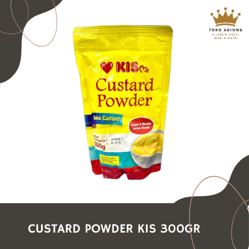 Jual CUSTARD POWDER KIS 300GR | Shopee Indonesia