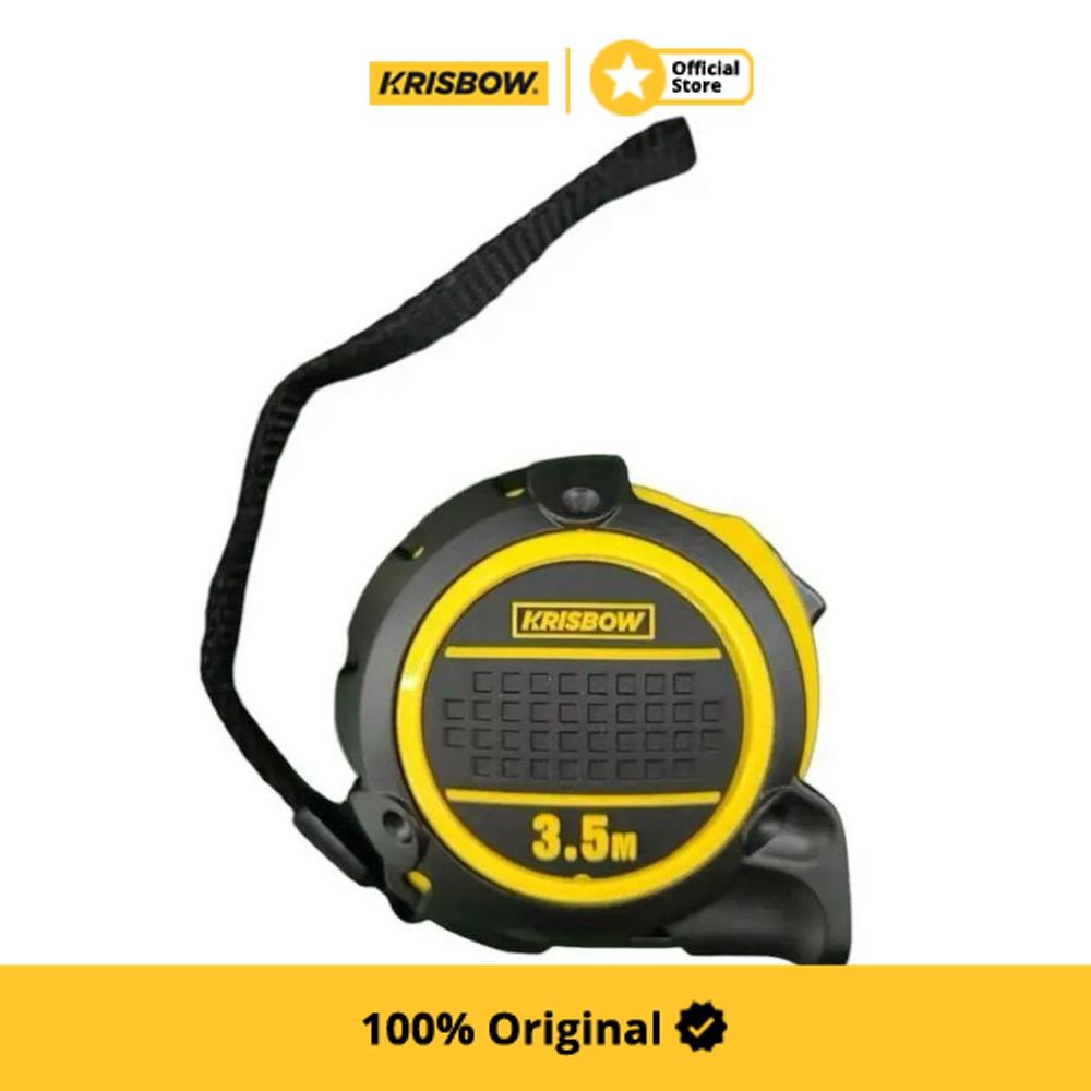 Jual Krisbow 3.5 mtr Meteran Lrmt4 - Kuning Alat Pengukur Barang Alat ...