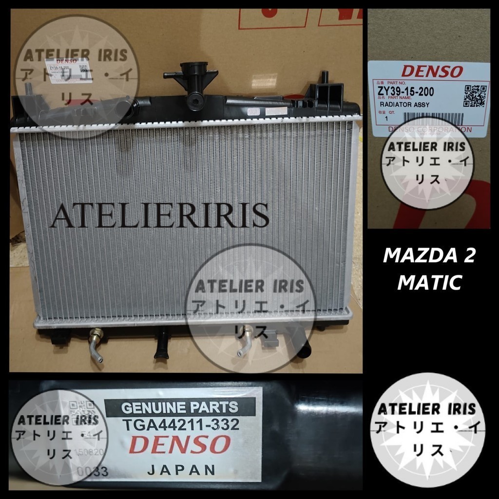 Jual RADIATOR ASSY MAZDA 2 MATIC ASLI ORIGINAL | Shopee Indonesia