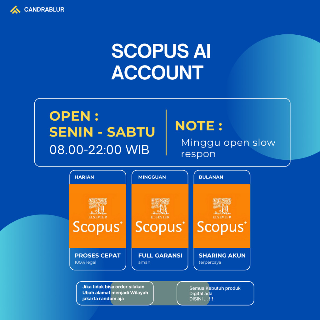 Jual [ FBS ] International Reference Scopus AI Account Access | Shopee ...