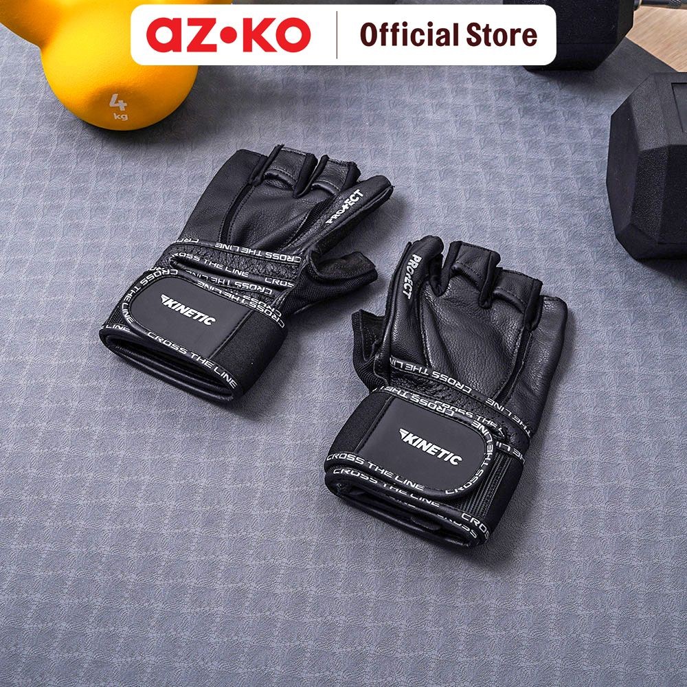 Jual AZKO Kinetic Sarung Tangan Olahraga Max Protect Gym Gloves ...
