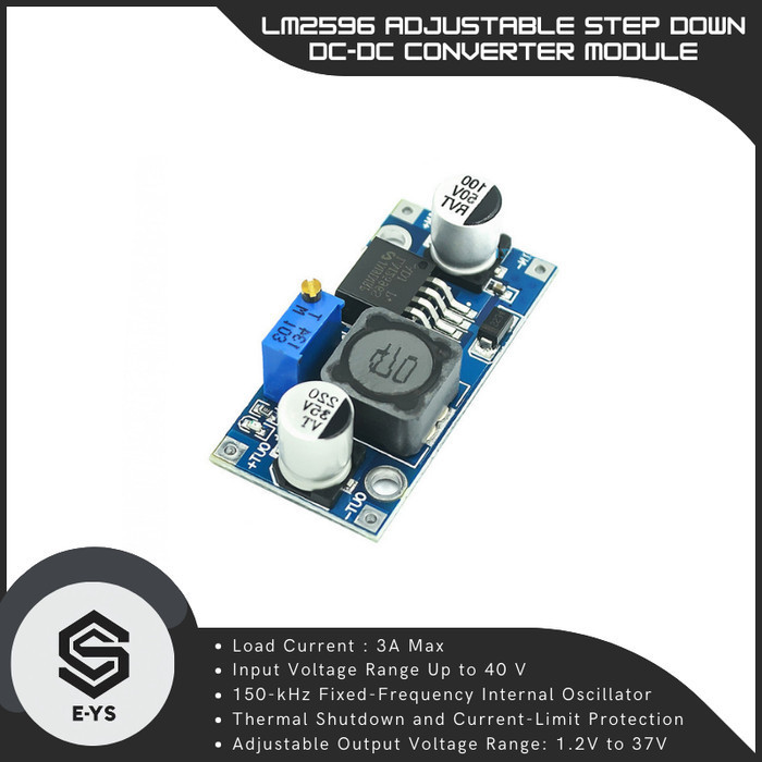 Jual LM2596 Adjustable Step Down DC-DC Converter Module | Shopee Indonesia