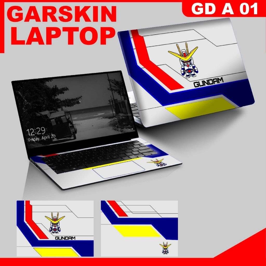 Jual Sticker Laptop Motif Action Animasi Cover Protector Notebook Skin ...