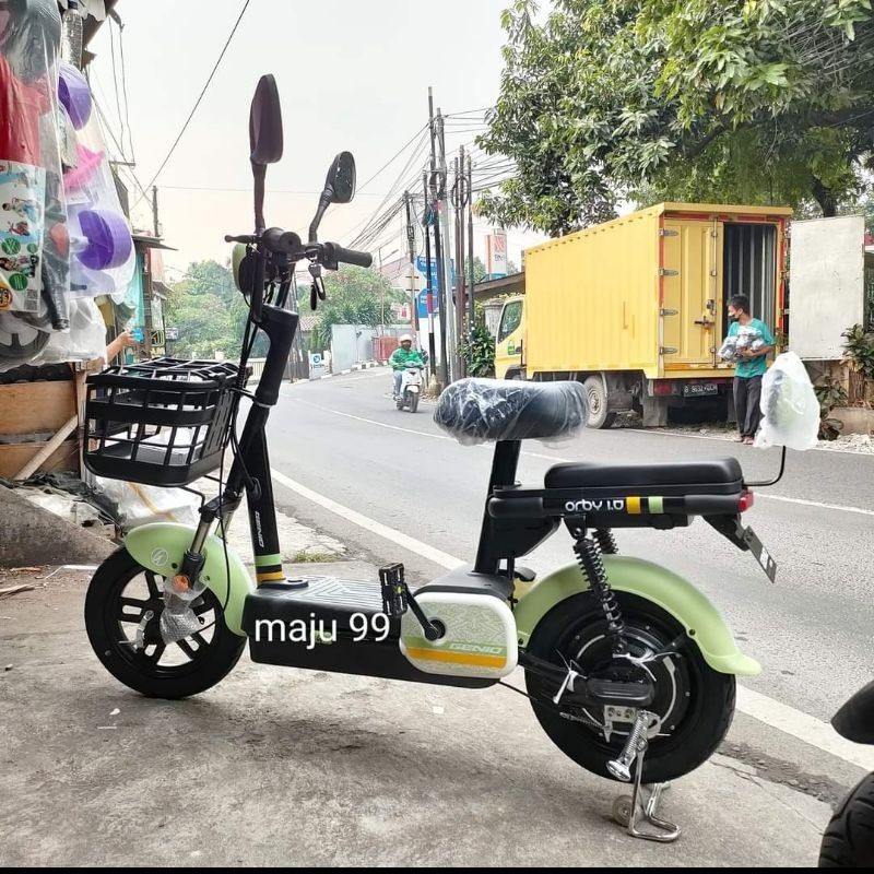 Jual sepeda listrik genio orby 1.0 united bike | Shopee Indonesia