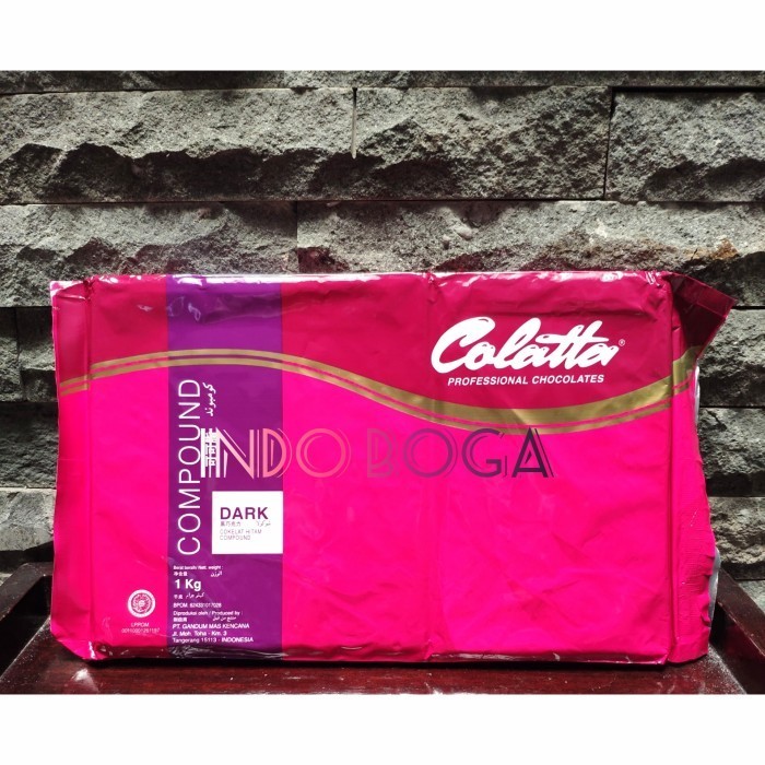 Jual colatta dark compound 1 kg / coklat batang collata 1 kg | Shopee ...