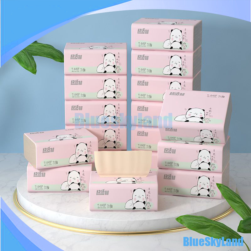 Jual Tisu Bambu 3ply 210 lembar 70 tarikan Dry Tissue Facial Premium ...