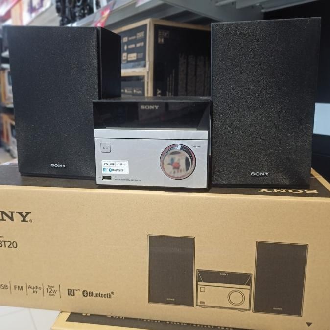 Jual [KS] - Sony CMT-SBT20 HI-FI Mini Compo Bluetooth NFC FM Radio ...