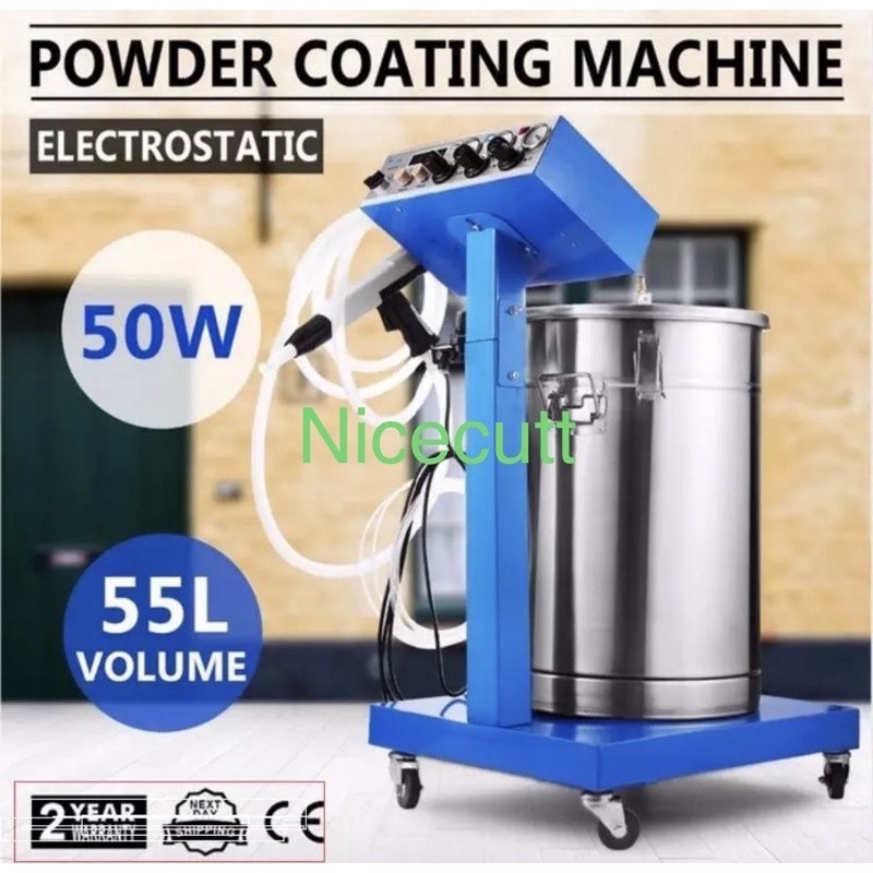 Jual mesin powder coating machine mesin cat bubuk 45L | Shopee Indonesia
