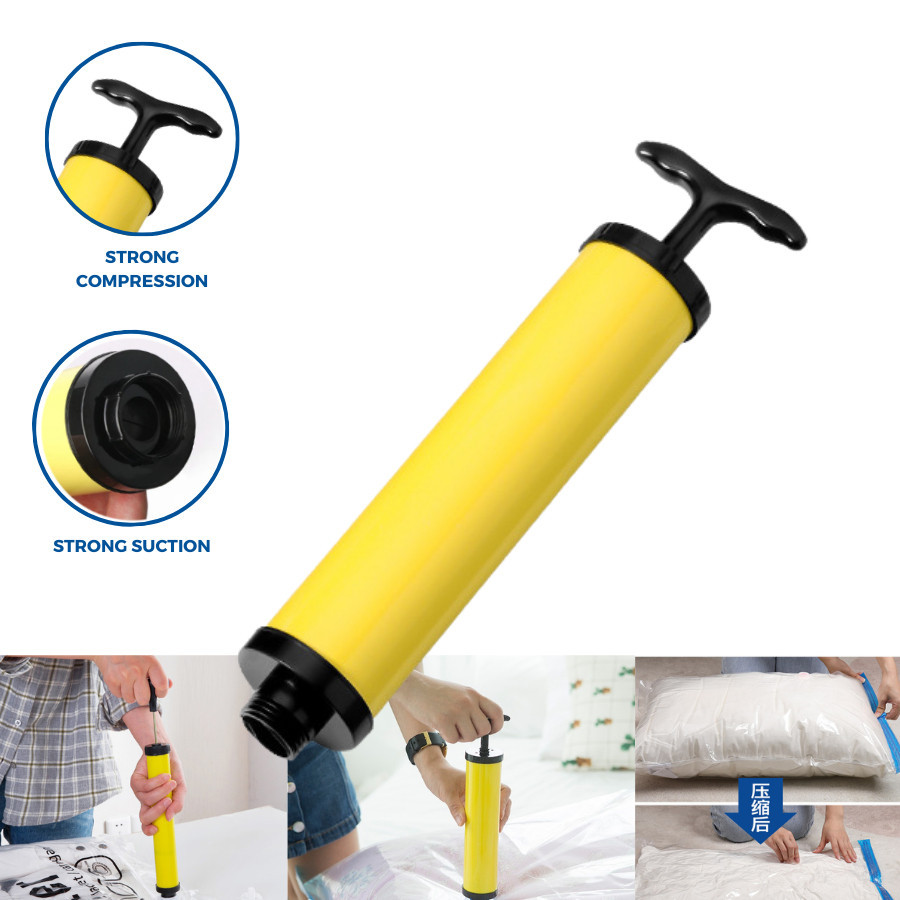 Jual Pompa Tangan Vacuum Bag Manual / Hand Pump Kantong Baju Vakum ...