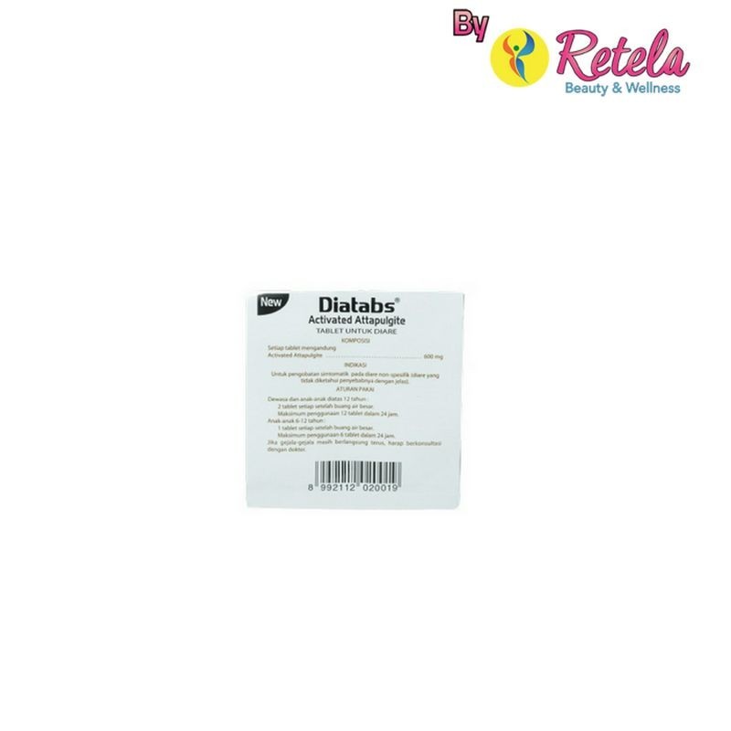 Jual NEW DIATAB 1 STRIPI 4 TABLET | Shopee Indonesia