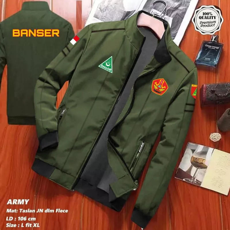 Jual JAKET BANSER PARASUT TERBARU / JAKET BANSER BOLAK BALIK / JAKET ...
